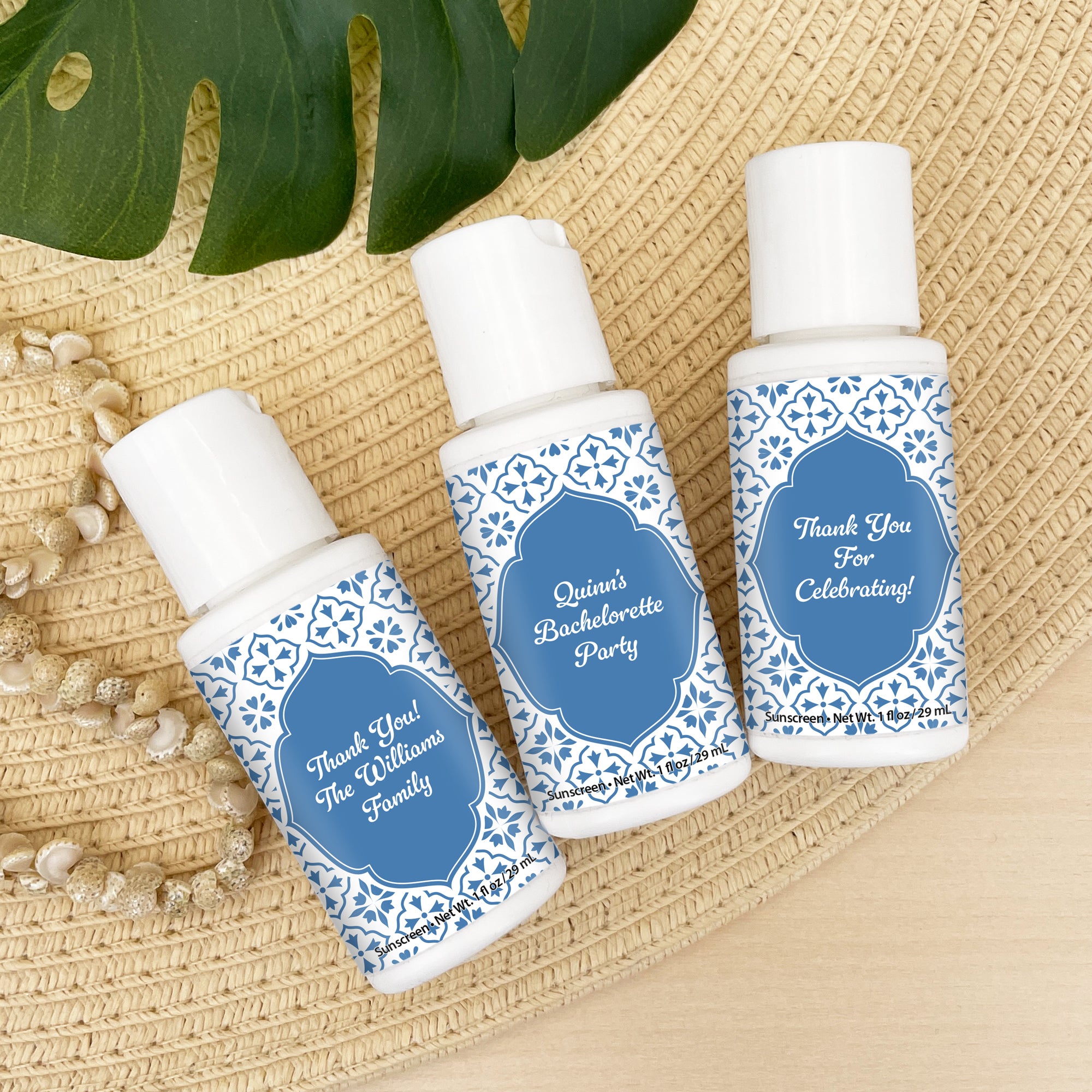 Mini Sunscreen Favor, Personalized Wedding Favors, Bachelorette Party ...